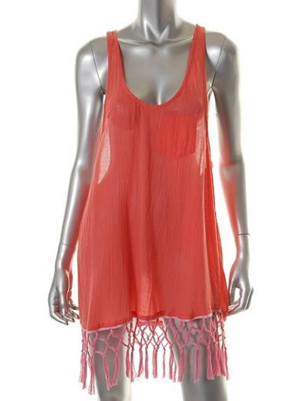 Trendy Fringe Beach Cover-Up