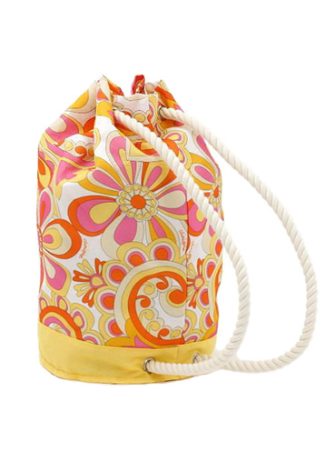 Beach Rope Duffle Backpack Bag