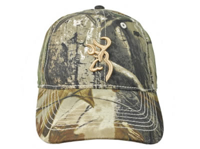 Browning Buckmark Camouflage 3-D Baseball Cap
