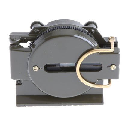 Military style lensatic compass
