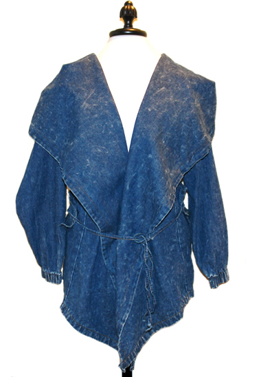 Trendy Denim Hooded Jacket