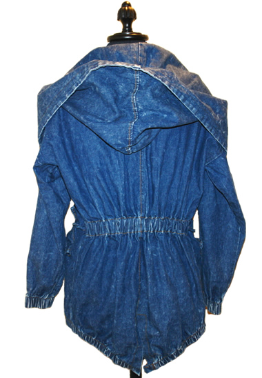 Trendy Denim Hooded Jacket