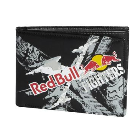 Fox Racing Red Bull X-Fighters Exposed Wallet in Black and Navy