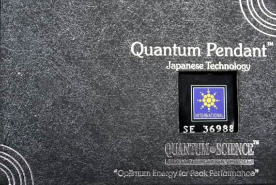 Quantum Science Energy Pendant Necklace
