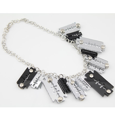 Razor Blade Necklace Hot Topic