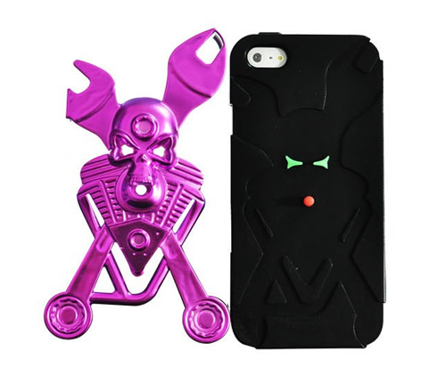 iPhone Case Gear Head Skull