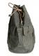 Black Drawstring Canvas Backpack